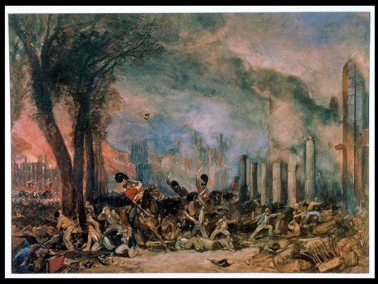 The Bristol riots of 1831 - Watercolour World